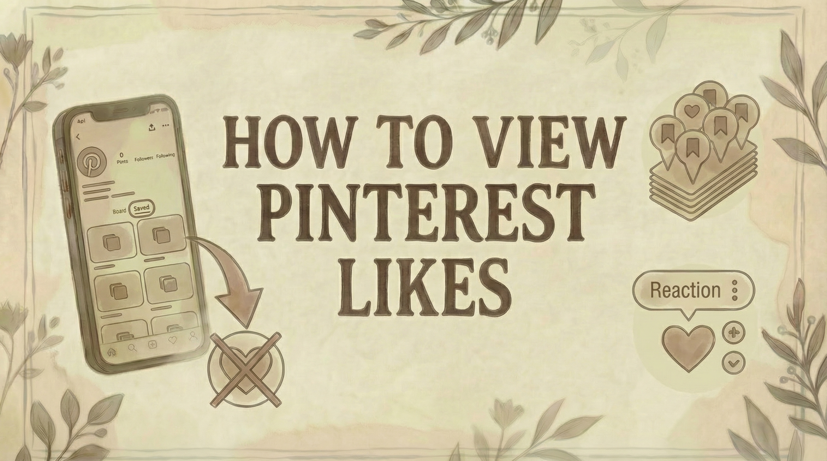 How to See Liked Pins on Pinterest (Reactions vs. Saved Pins) | Genviral
