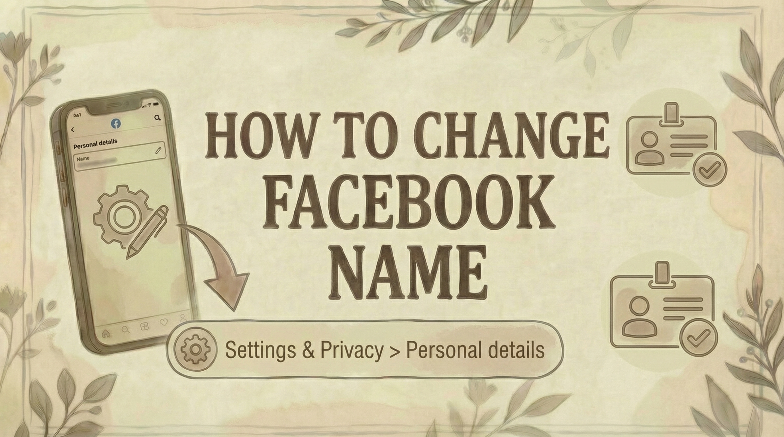 How to Change Name on Facebook (Desktop & Mobile 2026) | Genviral